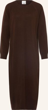 Allude Allude Strickkleid Mit Cashmere braun
