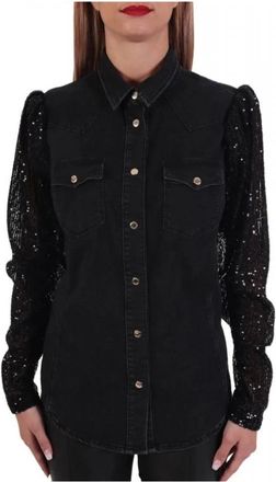 Pinko Pinko, Damen, Blusen & Hemden, Schwarzk, 2XLGr&ouml;&szlig;e