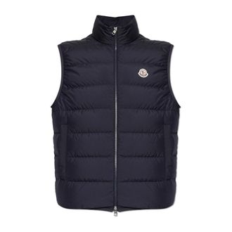 Moncler Contrin Daunenweste - - Jackets - Herren - Blau - S