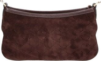 Gucci Mini Wildleder Schultertasche