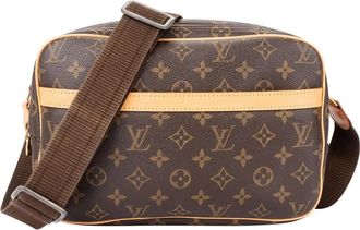 Louis Vuitton Crossbody Bags - Louis Vuitton Canvas Monogram Reporter PM Crossbod - Gr. unisize - in Bunt - für Damen