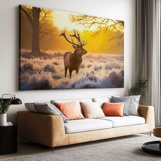 Generic Wandbilder Leinwand 120 x 80 cm Gro&szlig; Wanddeko Schlafzimmer Kunstdruck - Aesthetic Leinwandbilder Wohnzimmer Gem&auml;lde Foto Geschenk Living Room Decorati