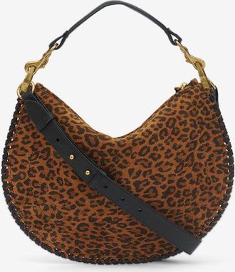 Isabel Marant Sac Oskan Soft Zip - Femme - L&eacute;opard - Isabel Marant - cadeau de no&euml;l femme