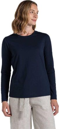 Craghoppers Damen NosiLife Akona Longsleeve, Blue Navy, XL