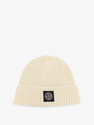 Stone Island Geelong virgin wool hat - STONE ISLAND - gender_Man