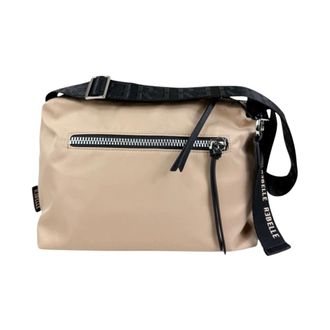 Rebelle Femme, Sacs, Beige, Taille: ONE Size Sac bandouli&egrave;re Leila