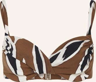 Maryan Mehlhorn Maryan Mehlhorn B&uuml;gel-Bikini-Top Nomade braun
