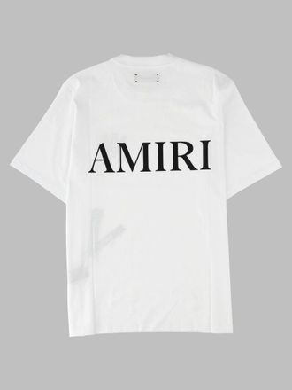 Amiri Logo-Embroidered T-Shirt - White