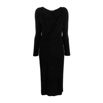 Alberta Ferretti Midi Kleider - - Dresses - Damen - Schwarzk - S