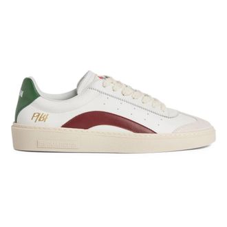Dsquared2 Wei&szlig;e Ledersneakers - - Shoes - Herren - Wei&szlig; - 44 EU