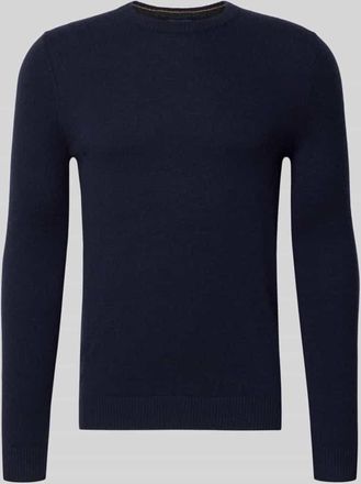Christian Berg Kaschmirpullover mit gerippten Abschl&uuml;ssen