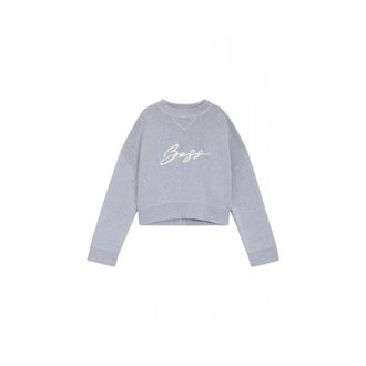 HUGO BOSS C_Finevra Pullover - - Knitwear - Damen - Grau - M