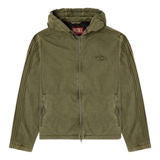 Diesel Baumwolljacke - - Jackets - Herren - Gr&uuml;n - M