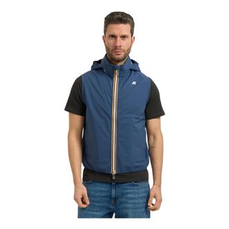 K-Way Homme, Vestes, Bleu, Taille: S Gilet