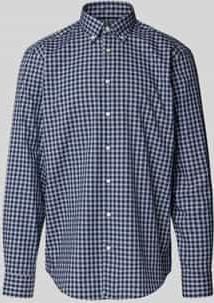 Christian Berg Regular Fit Businesshemd mit Button-Down-Kragen