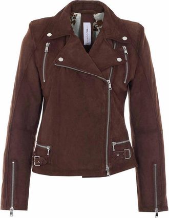 Bully Blouson En Cuir - Marron