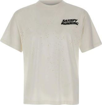 SATISFY Satisfy, Homme, Tops, Blanc, Taille: M T-Shirt MothTech