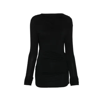 Entire studios Draped Long-sleeve Top