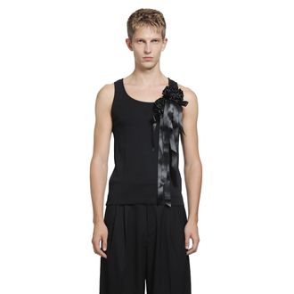 Simone Rocha Ribbon Rosette Boy Tank
