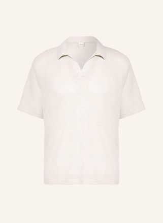 Calvin Klein Strick-Poloshirt beige