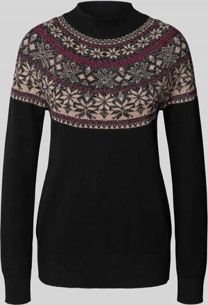 Christian Berg Strickpullover mit Stehkragen