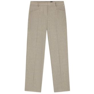 HUGO BOSS Femme, Pantalons, Beige, Taille: 46 FR Pantalon Tilda