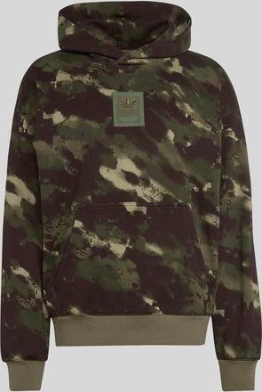 adidas Originals Relaxed Fit Hoodie aus reiner Baumwolle Modell CAMO
