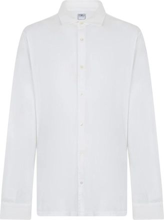 Fedeli Homme, Chemises, Blanc, Taille: 4XL Chemise blanche l&eacute;g&egrave;re et respirante