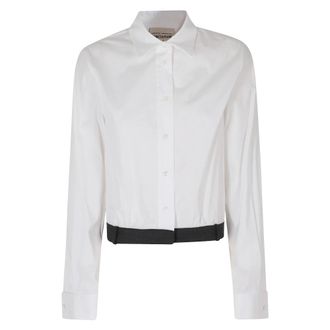 Semicouture Gilberta Shirt - - Blouses & Shirts - Damen - Wei&szlig; - L