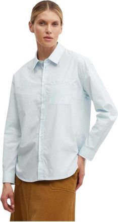A.P.C. A.p.c., Damen, Blusen & Hemden, Blau, LGr&ouml;&szlig;e