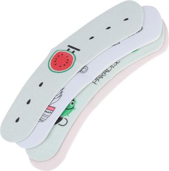 BESPORTBLE NUOBESTY Einweg Toilettenmatten 4 St&uuml;ck Weiches K&auml;ltebest&auml;ndiges Toilettensitzkissen mit Cartoon Motiven (Wassermelone Vase Kaktus Feder) Komfortable 