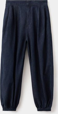 Mango Jean baggy taille mi-haute bleu - Femme - 32 - MANGO