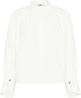Karen by Simonsen Femme, Blouses et Chemises, Blanc, Taille: 38 FR Nette Blouse