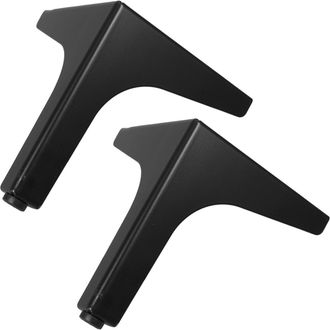 Angoily 2stücke Dreiecksfüße Aus Metall Für Möbel Ersatz Für Stuhlbeine Couchbeine Und Schrankbeine Zur Stabilisierung Und Höherlegung Von Möbeln DIY-möbeltei