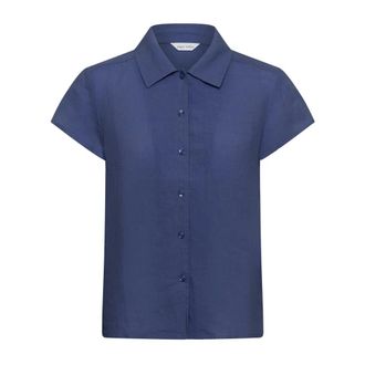 Part Two Shirts - - Blouses & Shirts - Damen - Blau - 4XL