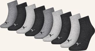 Puma Socken Quarter 9-Pack grau