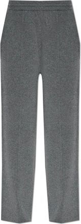 Lanvin Femme, Pantalons, Gris, Taille: 40 FR Pantalon à jambe droite