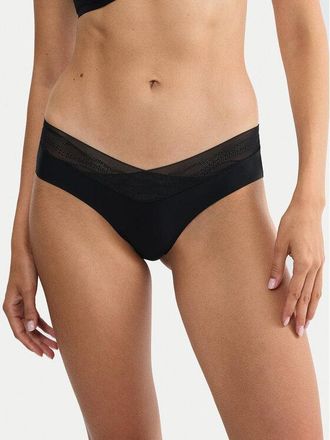 Triumph Klassischer Damenslip Breathe & Lift Smart 10226437 Schwarz