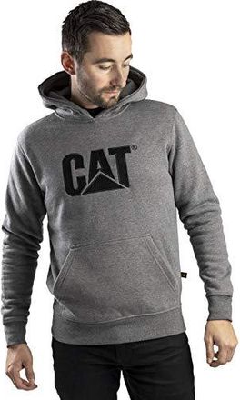 CAT Caterpillar Mens Trademark Sweater Heather Grey Size UK EU SML