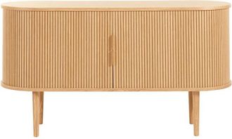 Miliboo Vintage-Sideboard aus hellem Eichenholz mit 2 Schiebet&uuml;ren B138 cm epic