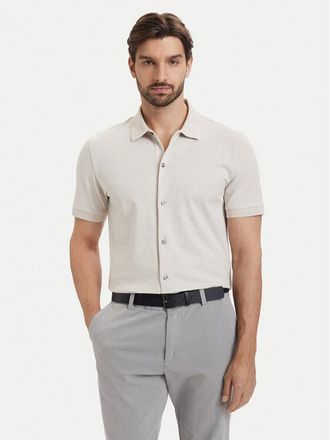 HUGO BOSS Hemd H-Powell 102 50560014 Beige Regular Fit