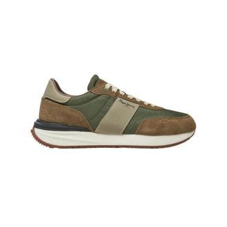 Pepe Jeans London Buster Supra Sneakers - - Shoes - Herren - Gr&uuml;n - 43 EU