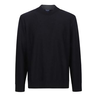 Drumohr Rundhals-Pullover - - Knitwear - Herren - Blau - 2XL