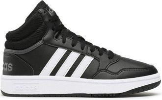 adidas Sneakers Hoops 3.0 Mid Classic Vintage Shoes GW3020 Schwarz