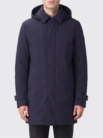 Herno Wasserabweisende Kapuzen-Windjacke aus Nylon mit R&uuml;ckenschlitz