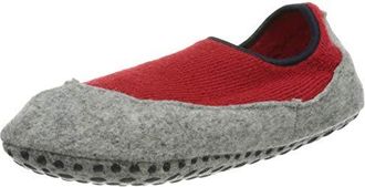 Falke Cosy Slipper K Hp laine picots sur la semelle 1 paire, Chaussettes Chaussons Mixte enfant, Rose Red Pepper 8074, 33/34 EU