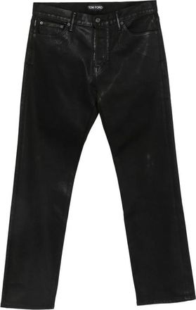 Tom Ford Coated Straight-leg Trousers