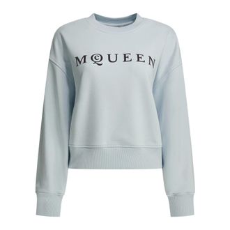 Alexander McQueen Damen, Sweatshirts & Hoodies, Blau, XSGr&ouml;&szlig;e