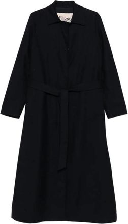 Herno Femme, Manteaux, Noir, Taille: 40 FR Cappotto cintura