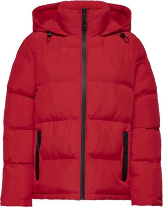 Only Damen ONLPAULA ANN Premium Puffer OTW Jacke, Rot, XL